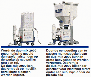 Duo-mix 2000 - Schoonewil Techniek