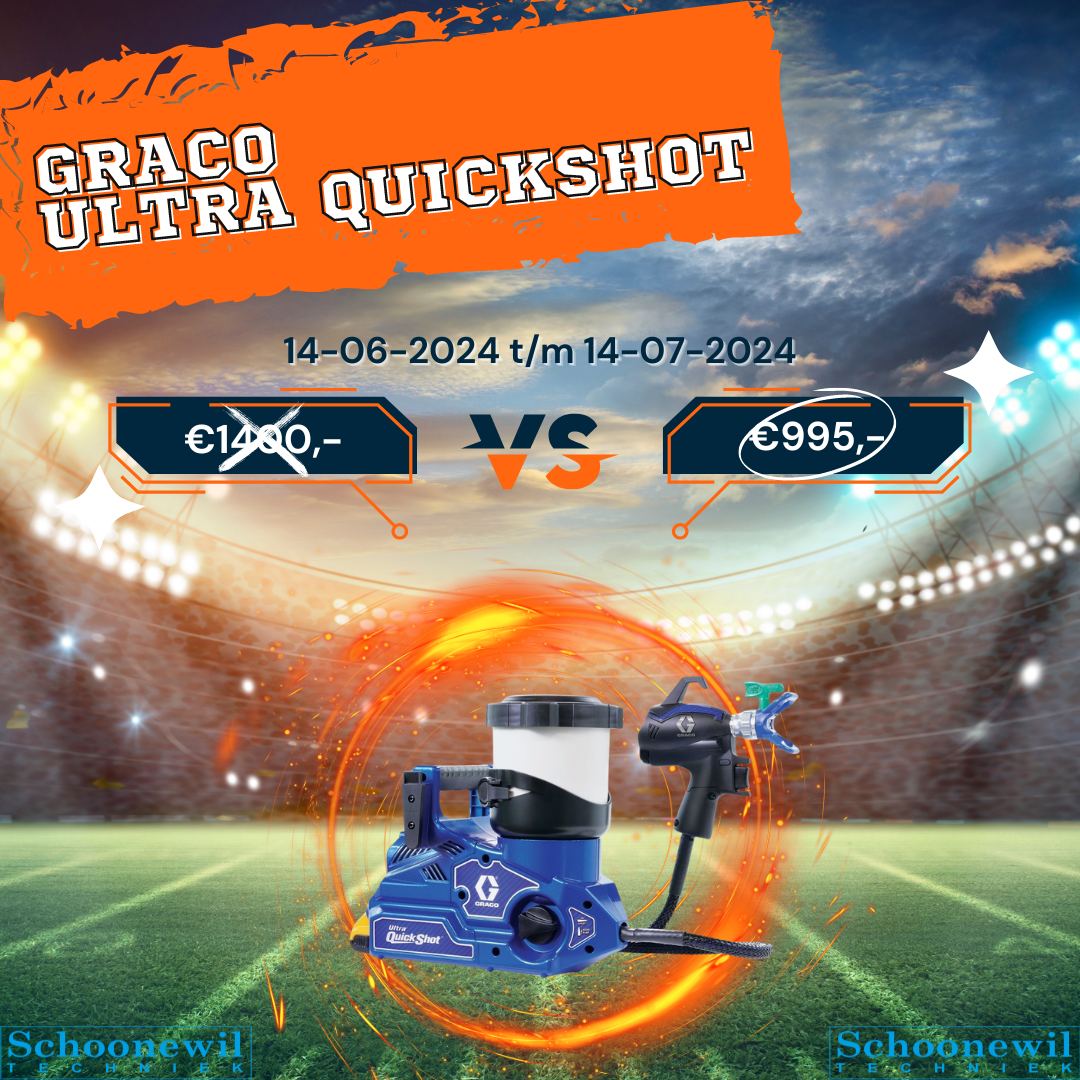Graco Ultra QuickShot - Schoonewil Techniek